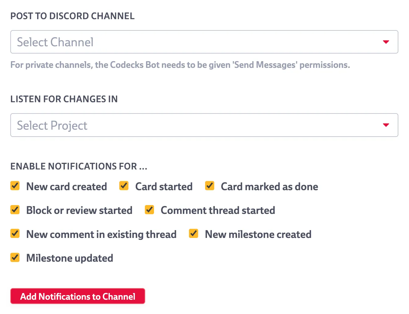 Discord | Codecks Manual